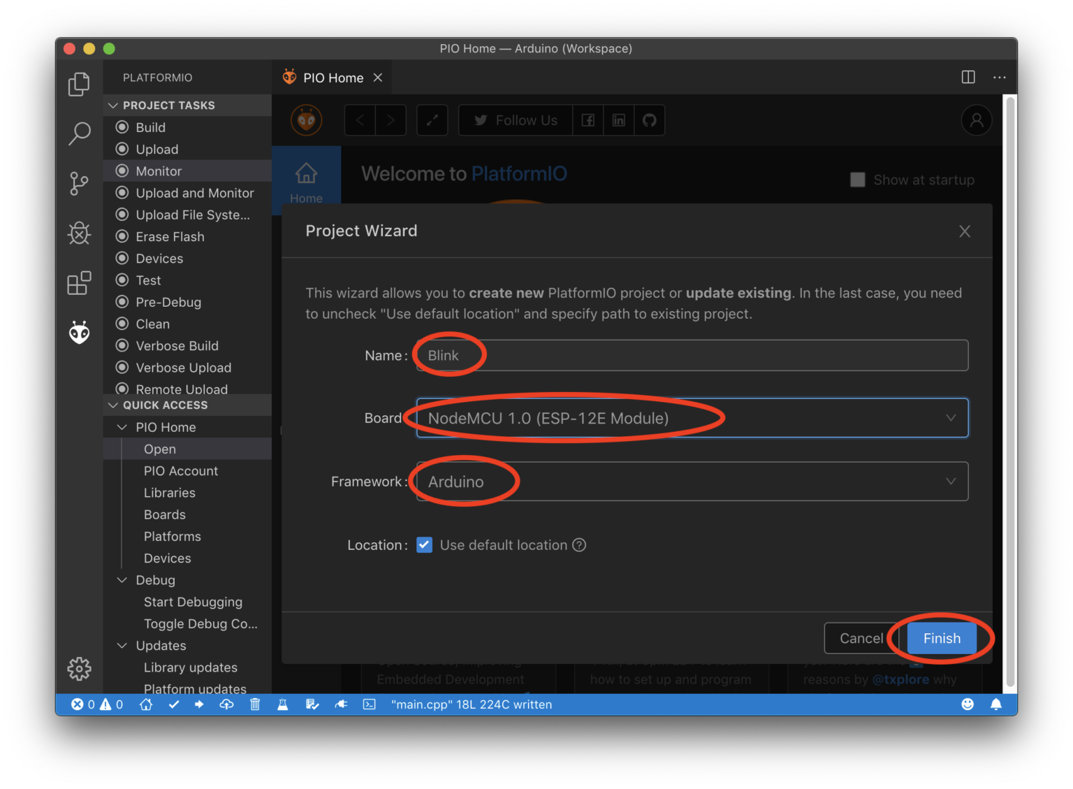 Visual Studio Code ＆ PlatformIOで快適Arduino開発｜竹のしんのテック日記 | 竹のしんのテック日記