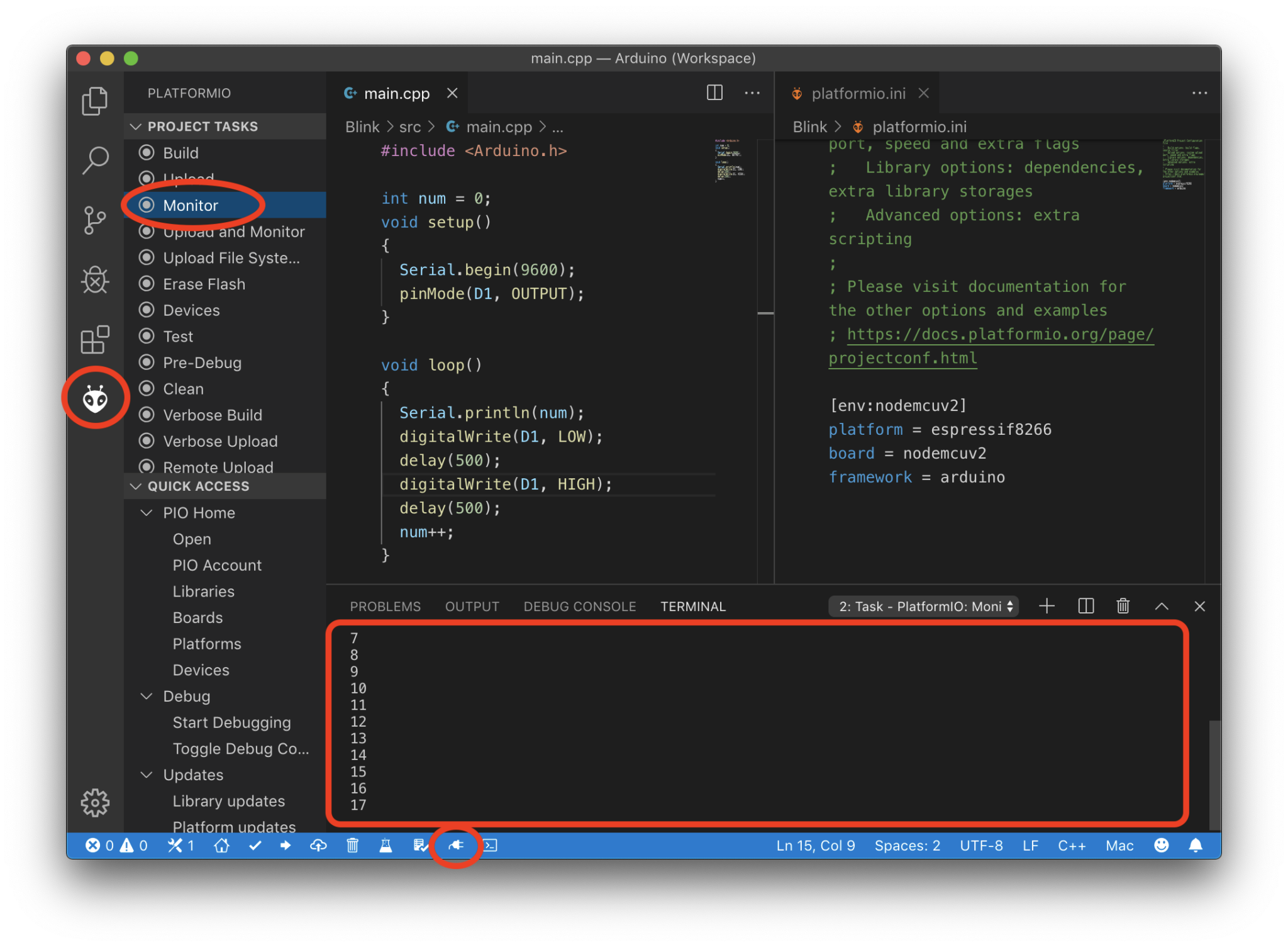 Visual Studio Code ＆ PlatformIOで快適Arduino開発｜竹のしんのテック日記 | 竹のしんのテック日記